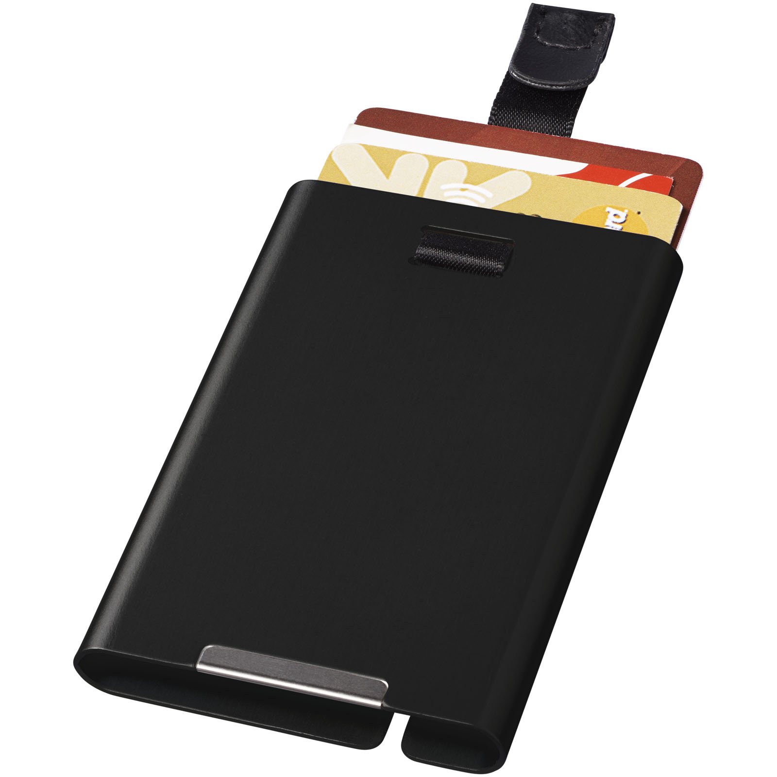 Merchandising Tarjetero deslizante RFID para personalizar con logo - ADL