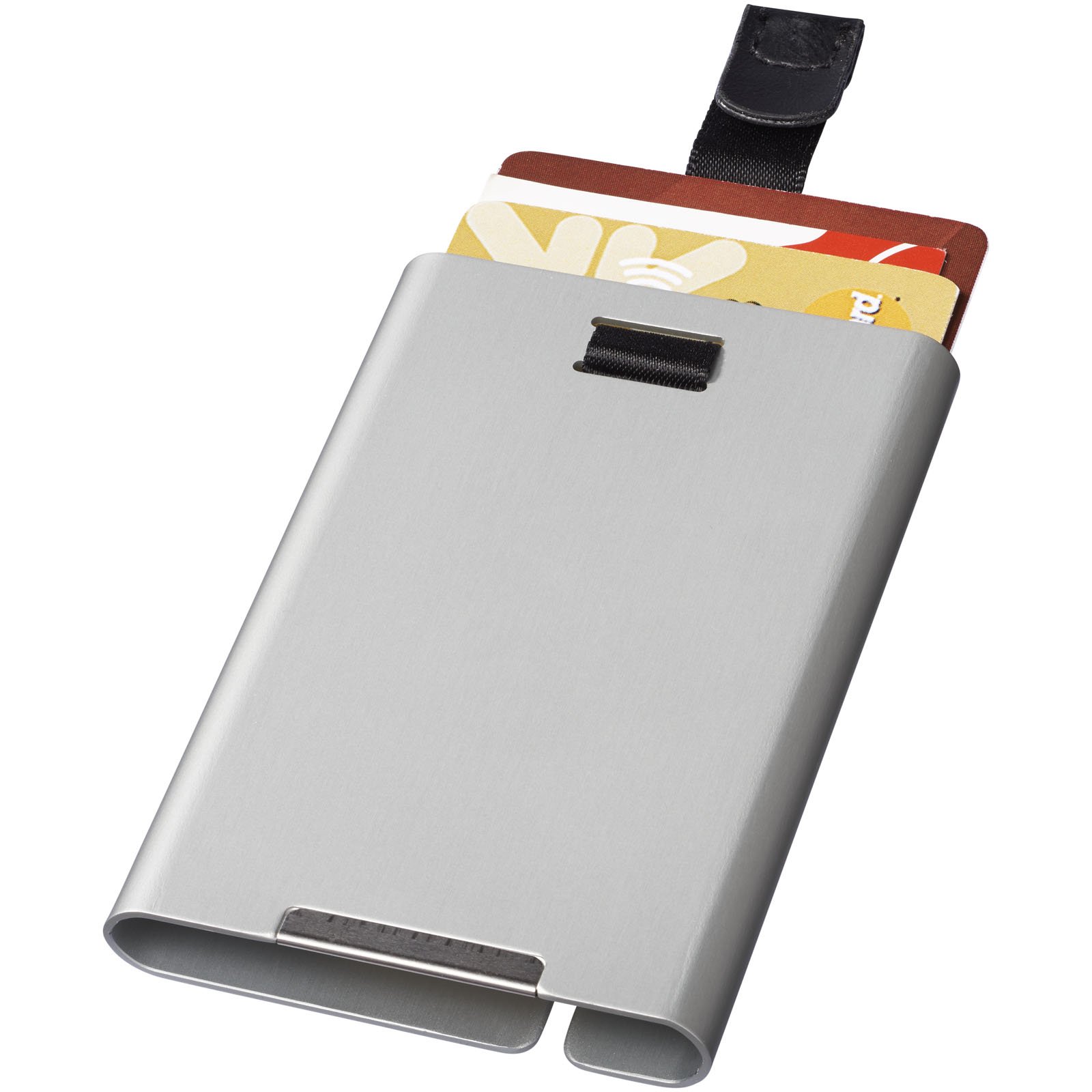 Merchandising Tarjetero deslizante RFID para personalizar con logo - ADL