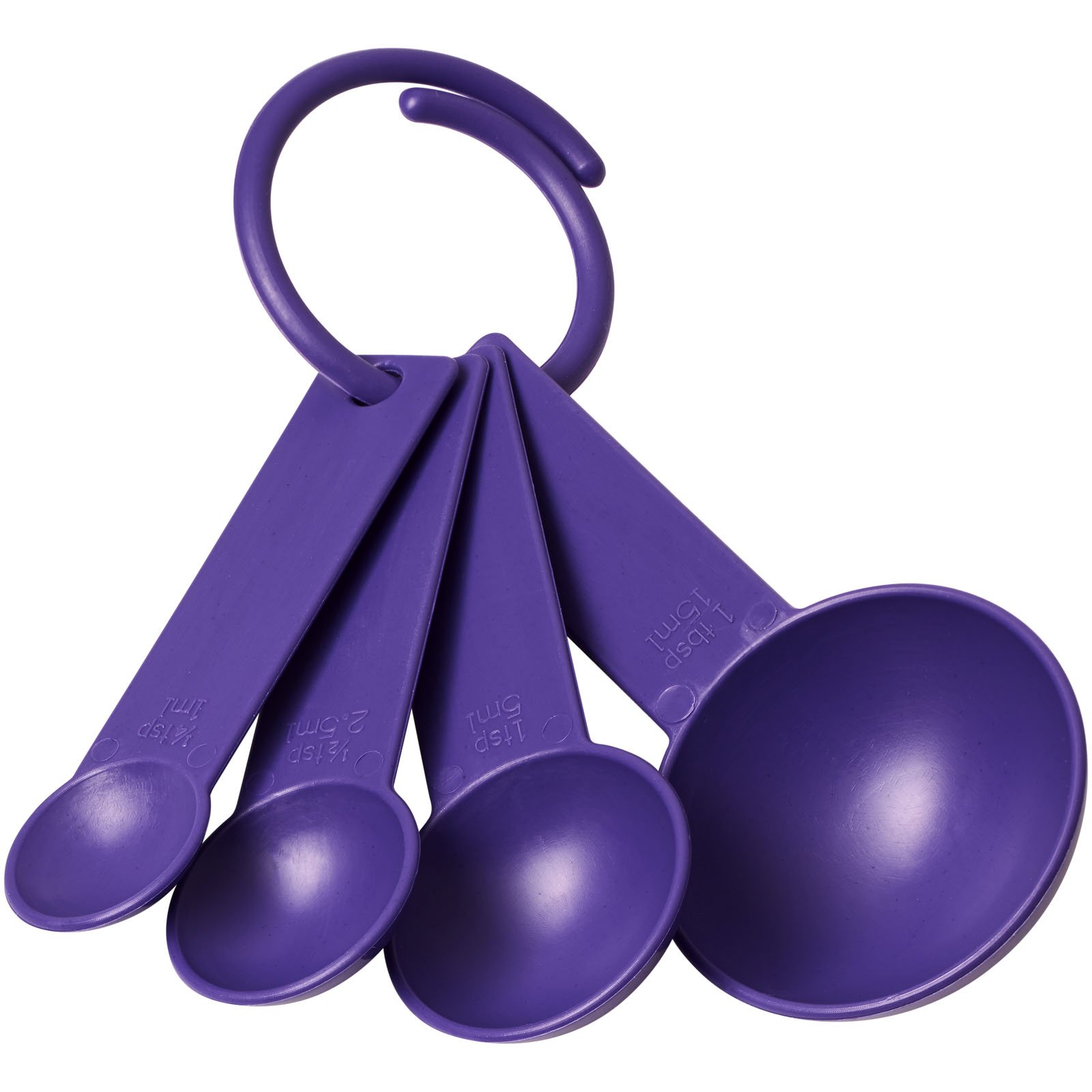 Merchandising Juego de cacitos dosificadores de plástico en 4 tamaños ...